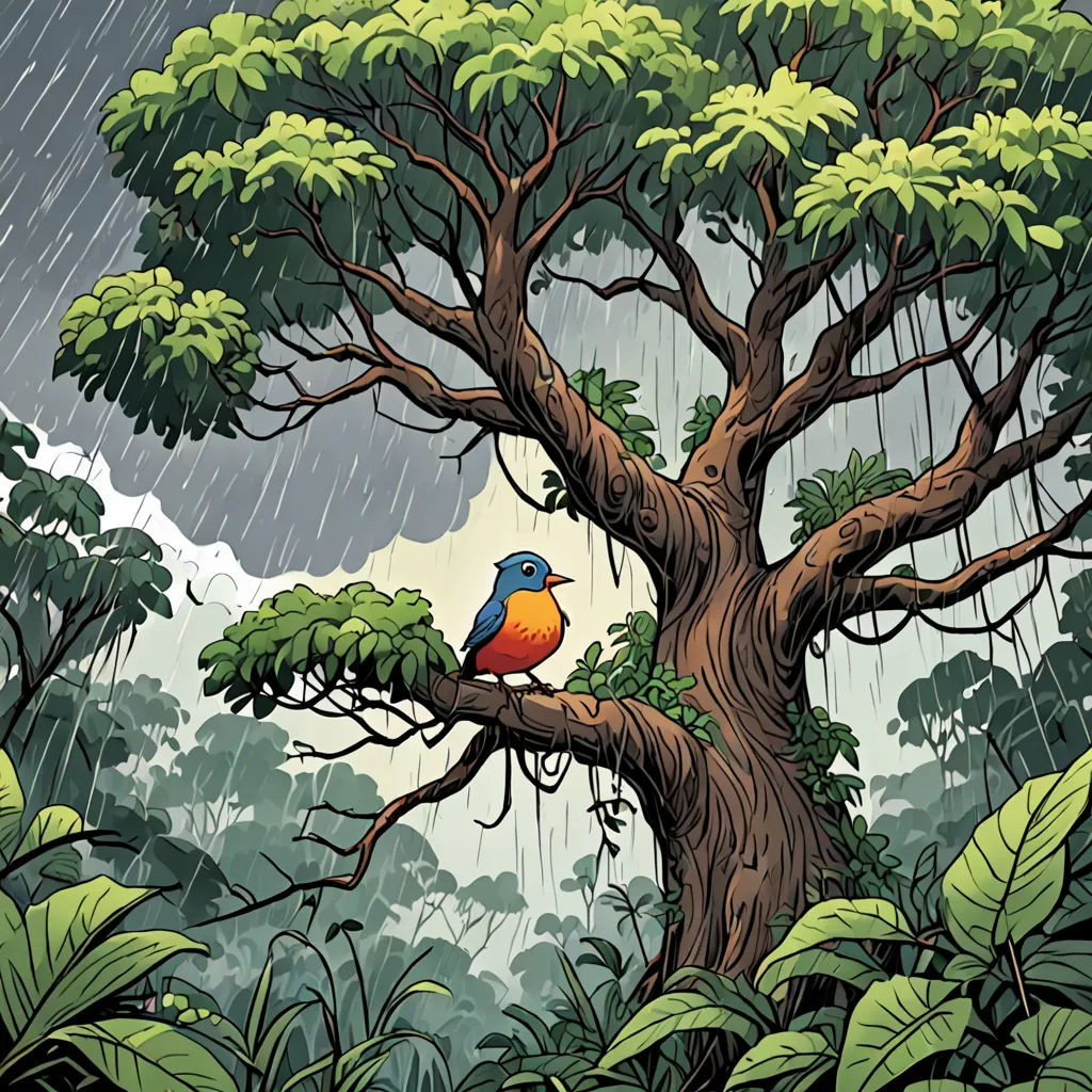 The Giant Tree and the Little Bird | Story.com