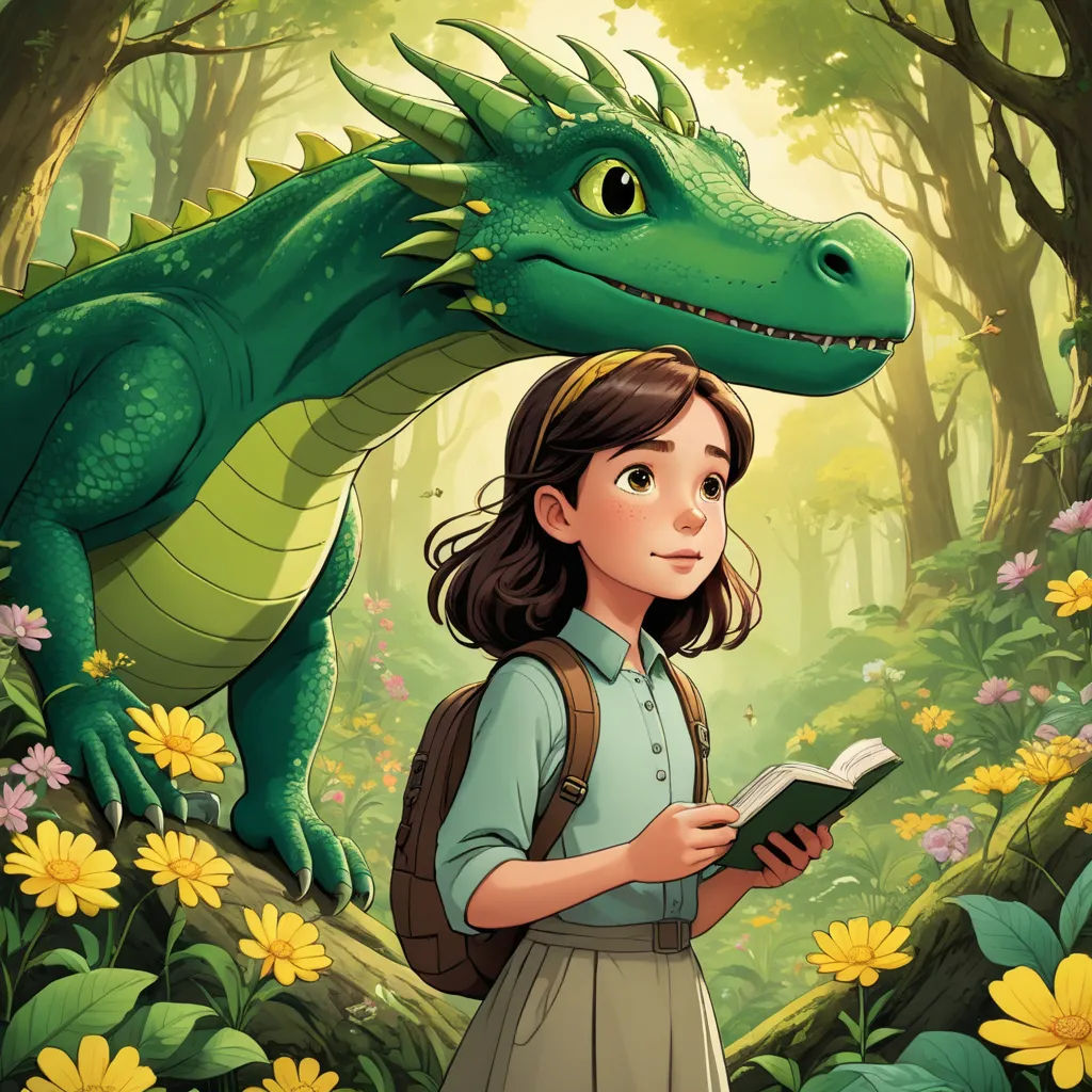 Friendship of Fire and Heart: The Little Girl and the Dragon | Story.com