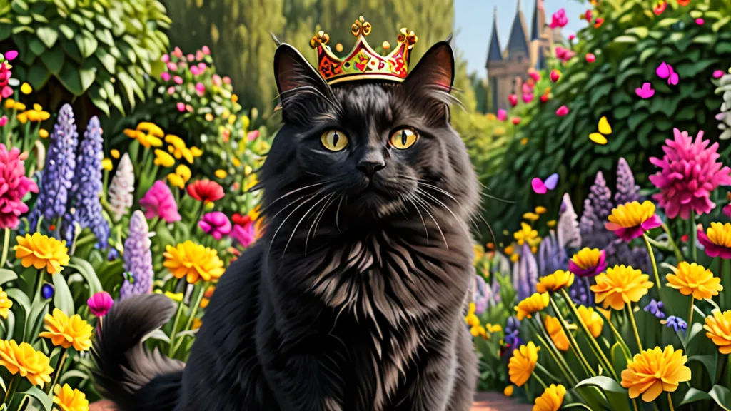 Princess Mia Cat's Garden Adventure | Story.com