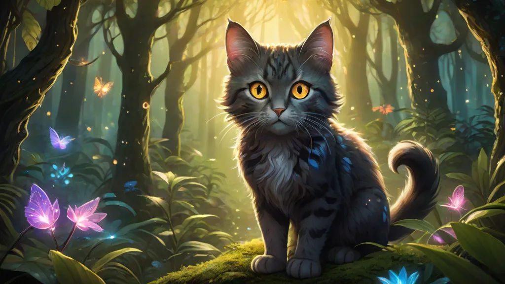Watch:Catun Chronicles: The Enchanted Feline | AI Fantasy Videos ...