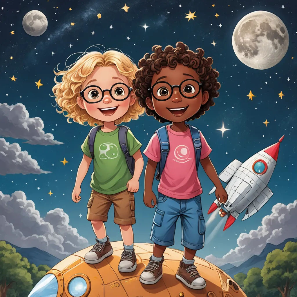 The Moon Adventure for 6-Year-Olds | Story.com