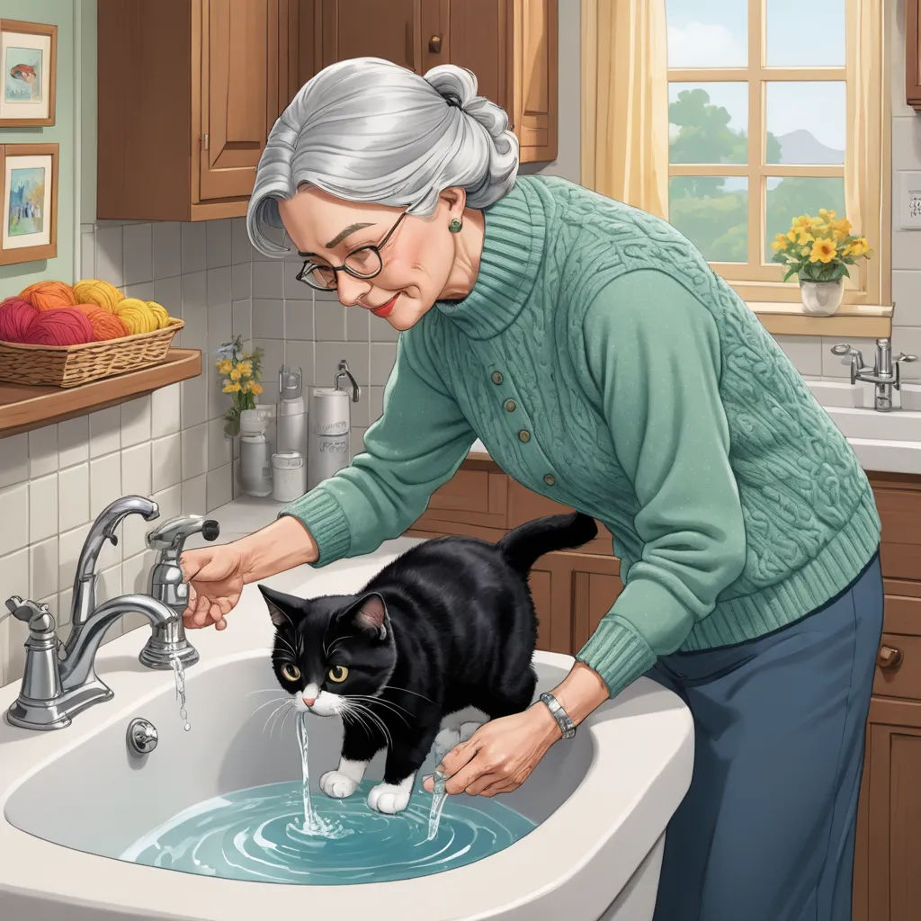 The Cat Who Loved Baths | Story.com