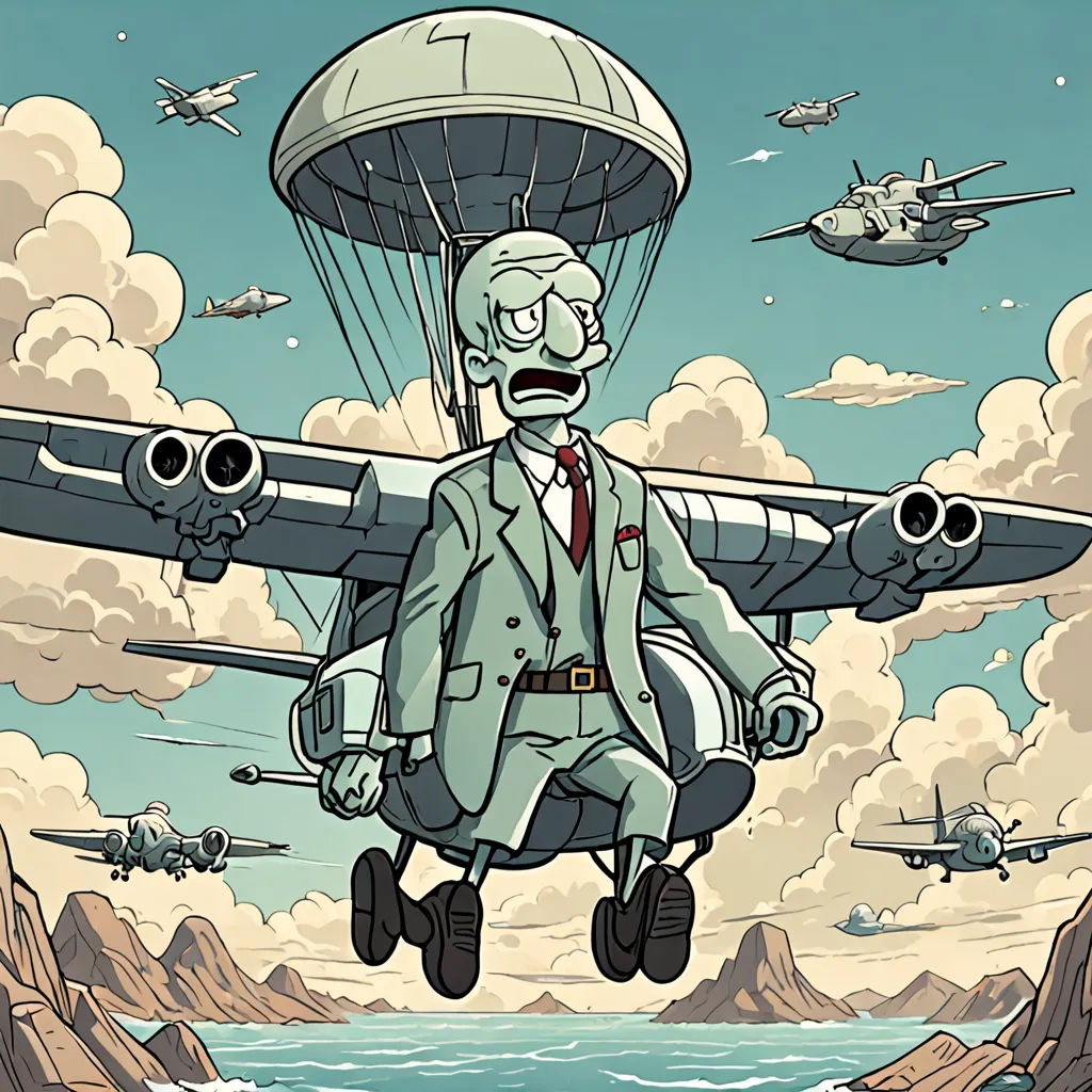 Squidward's Flight School Adventure | Story.com
