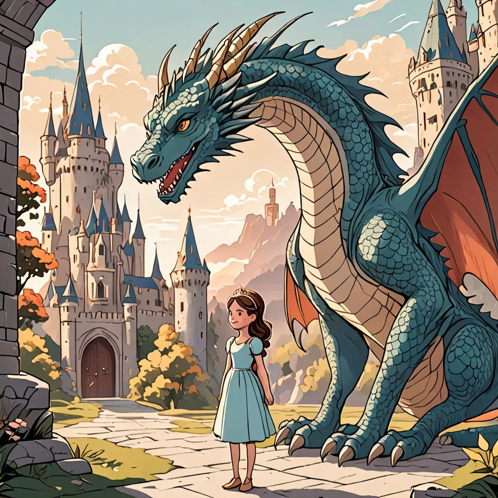 Princess Maryka and the Dragon Argus | Story.com