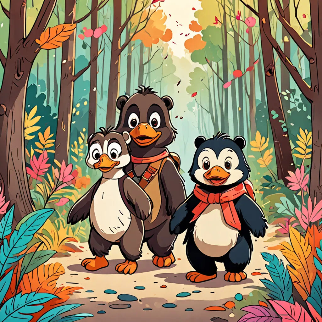 El Pato y el Oso de Anteojos | Story.com
