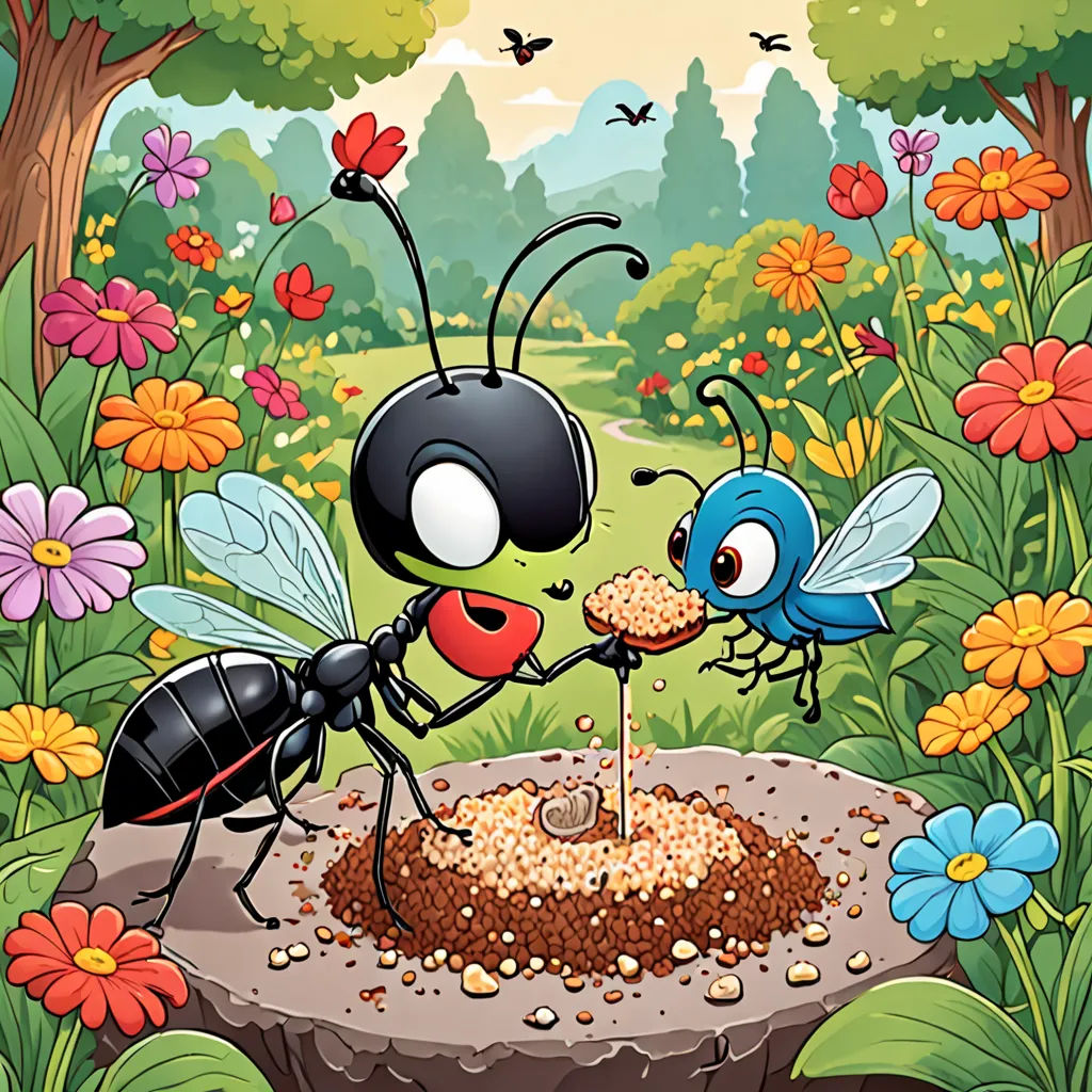 The Ant and the Bird | Story.com