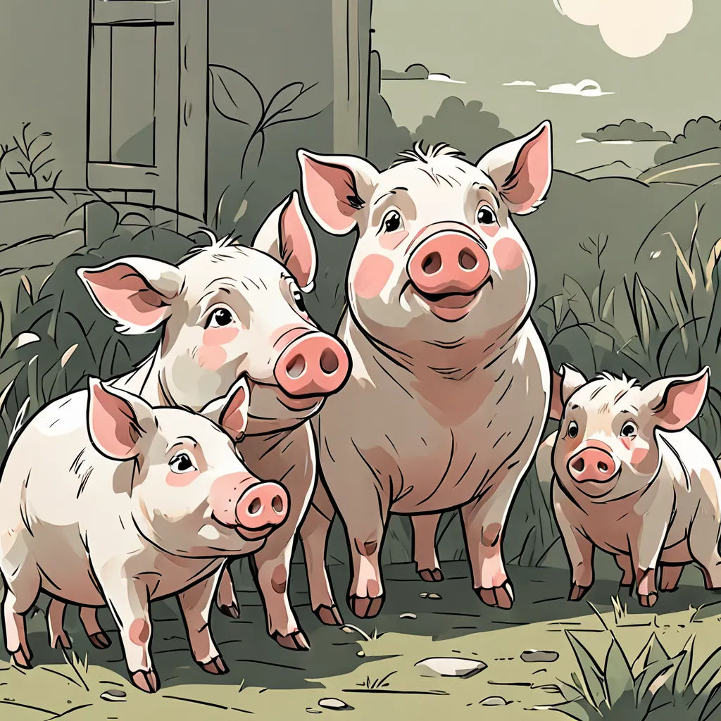 The Three Little Pigs and the Big Bad Wolf | Story.com