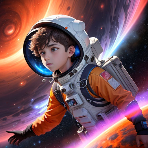 Strong Astronaut Comic