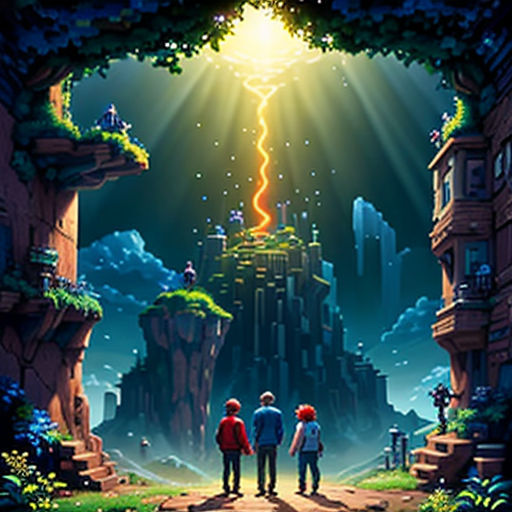 Portal to the 8 Bit Blue Denim Game Universe | Story.com