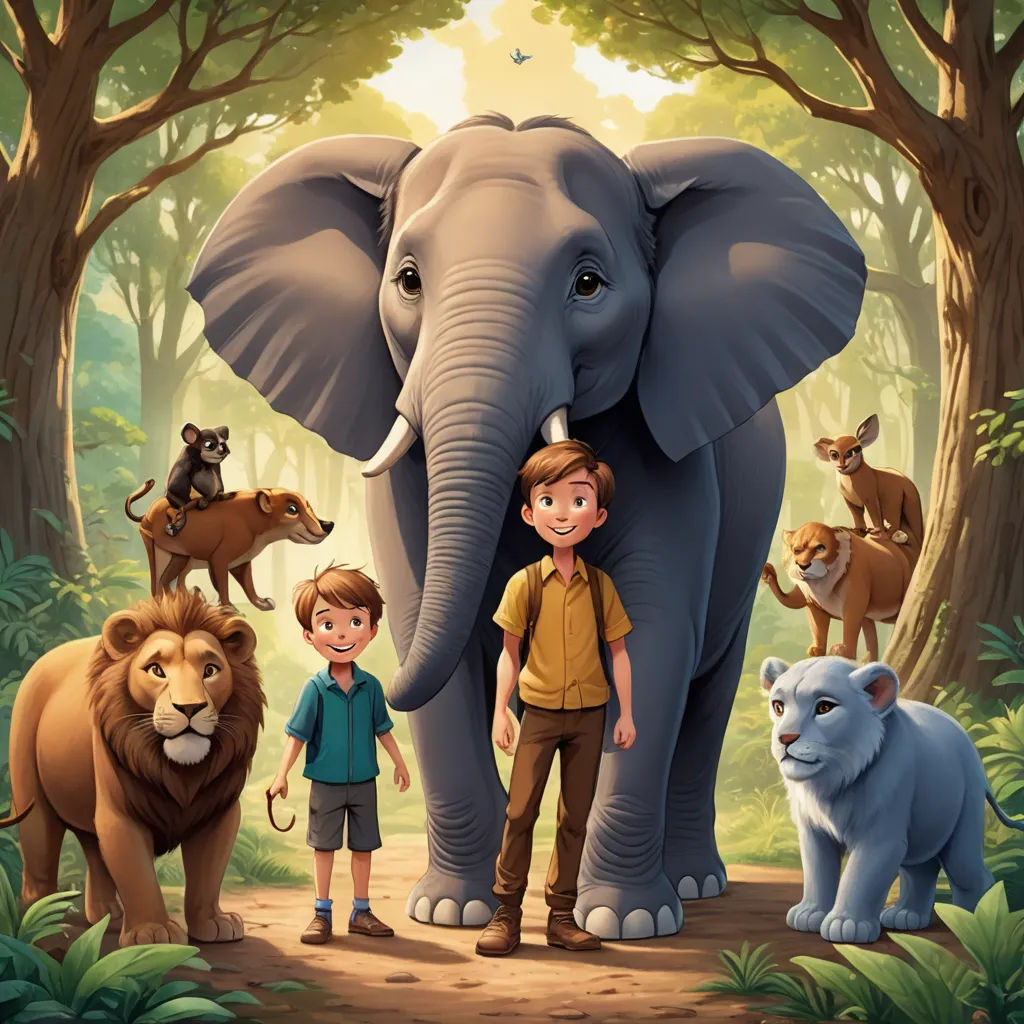 The Orphan and the Animal Family | Story.com