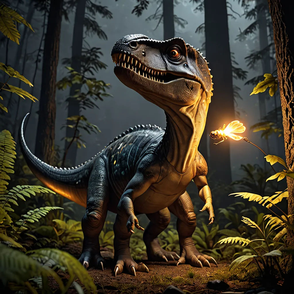 The Dinosaur and the Firefly | Story.com