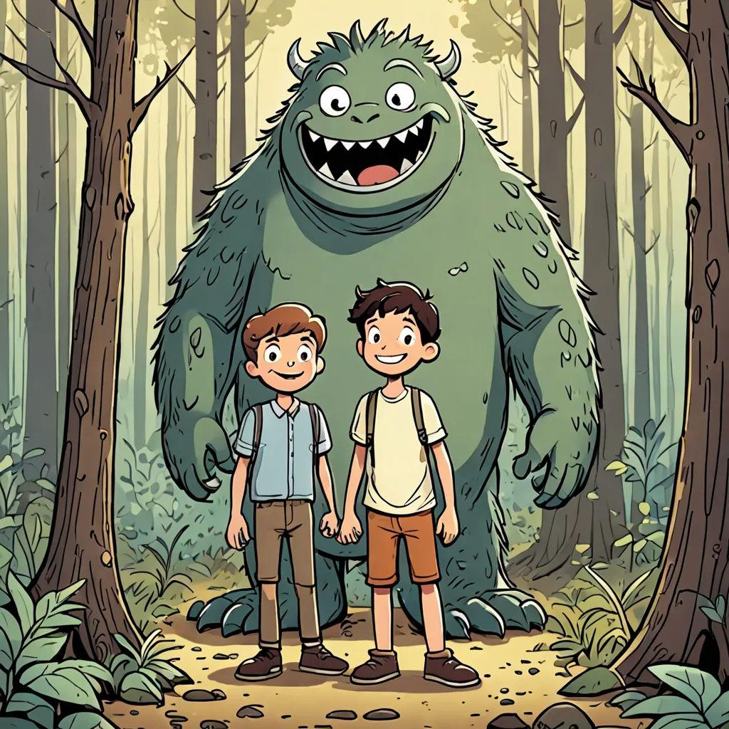 Gabriel and the Friendly Monster | Story.com