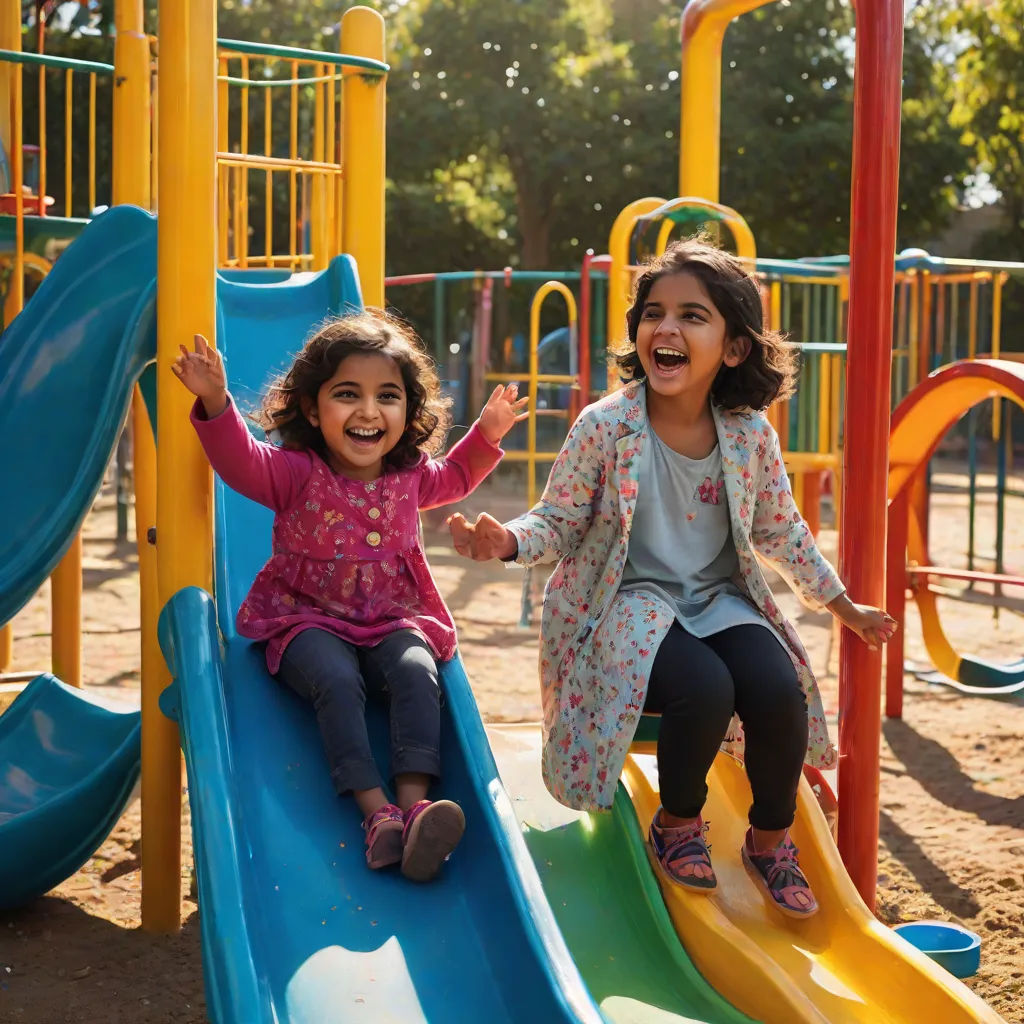 The Rainbow Playground Adventure | Story.com