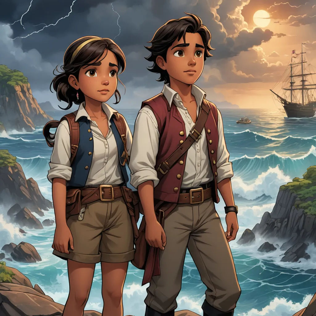 The Hidden Treasure Of Pirate Island Story