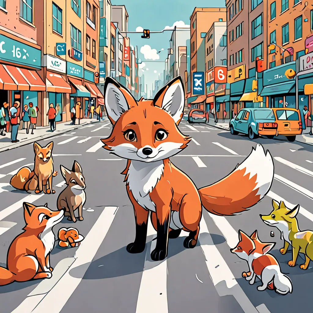 The Fantastic Fox and the Traffic Trouble | Story.com
