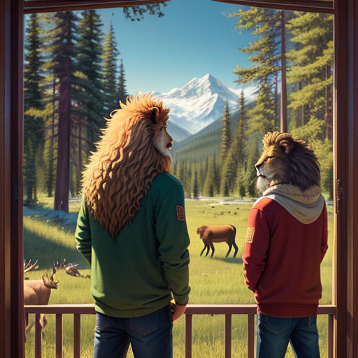 The Lion and the Moose | Story.com