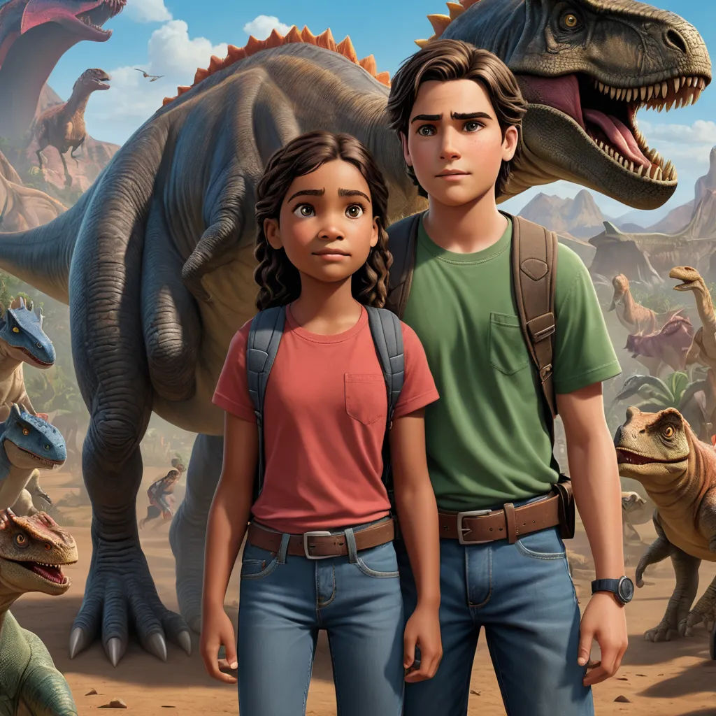 Lara, Levi e o Segredo dos Dinossauros | Story.com