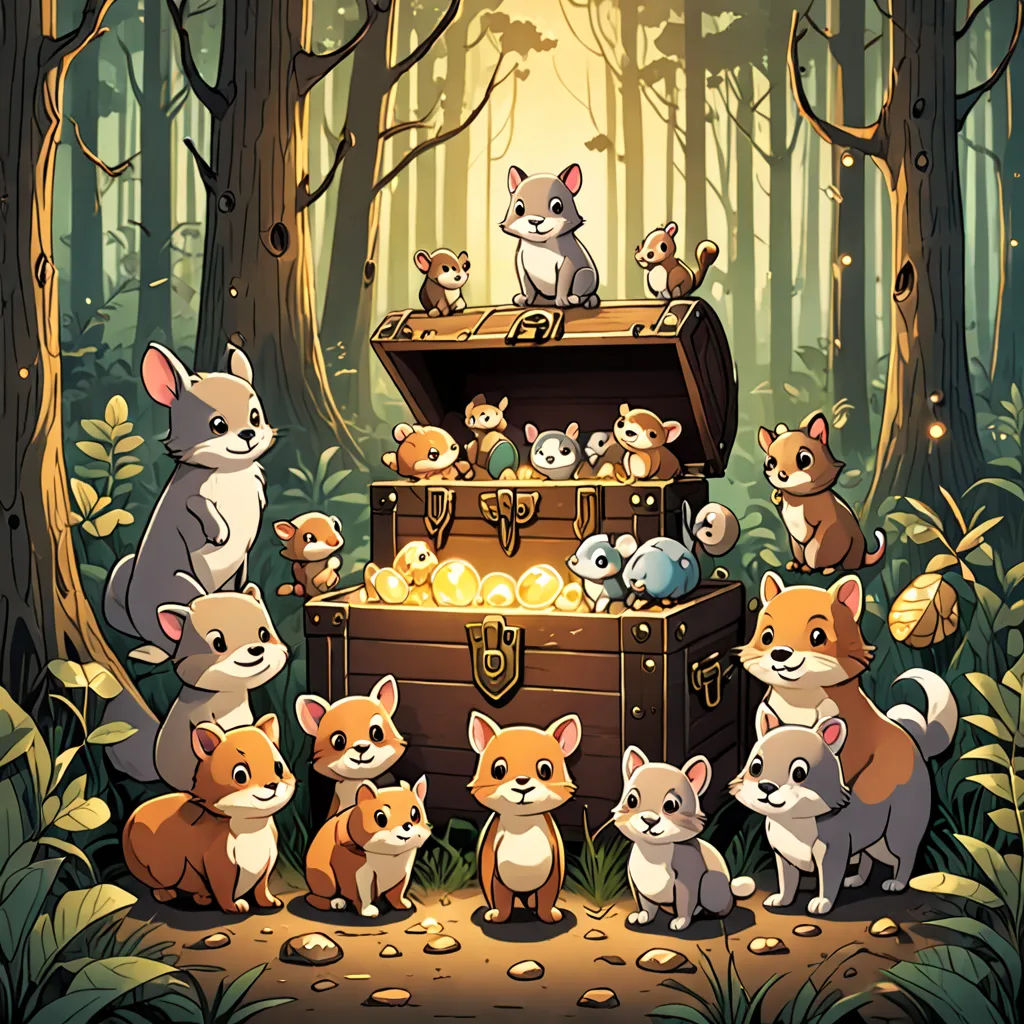 The Glowing Treasure Chest | Story.com