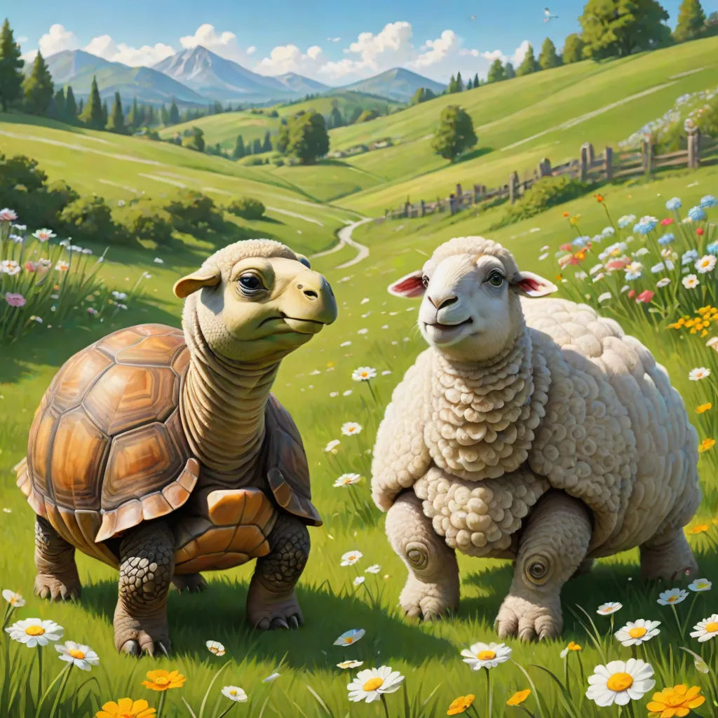 The Tortoise and the Sheep | Story.com