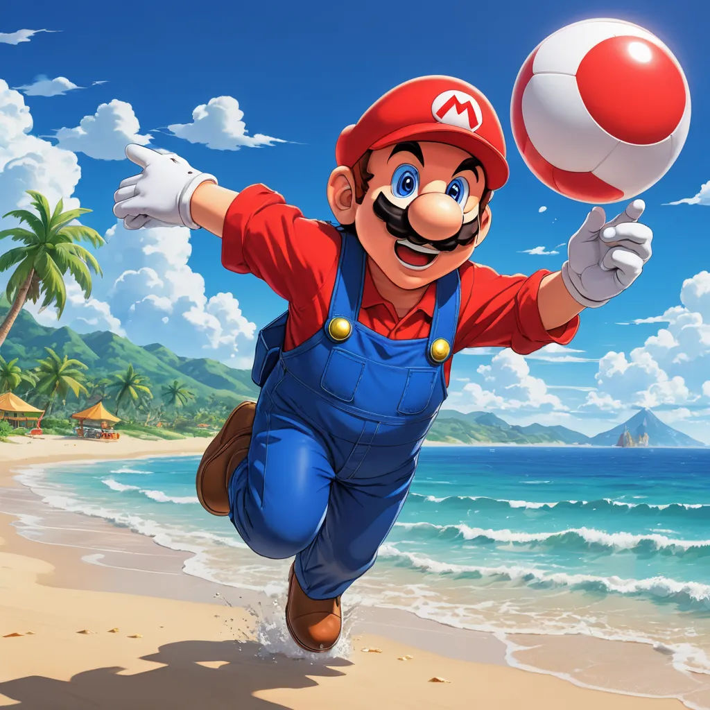 Mario's Beach Adventure | Story.com