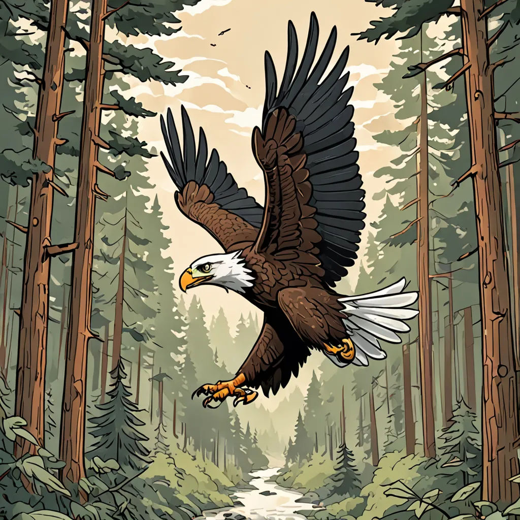 Eagle and Dog: A Forest Adventure | Story.com