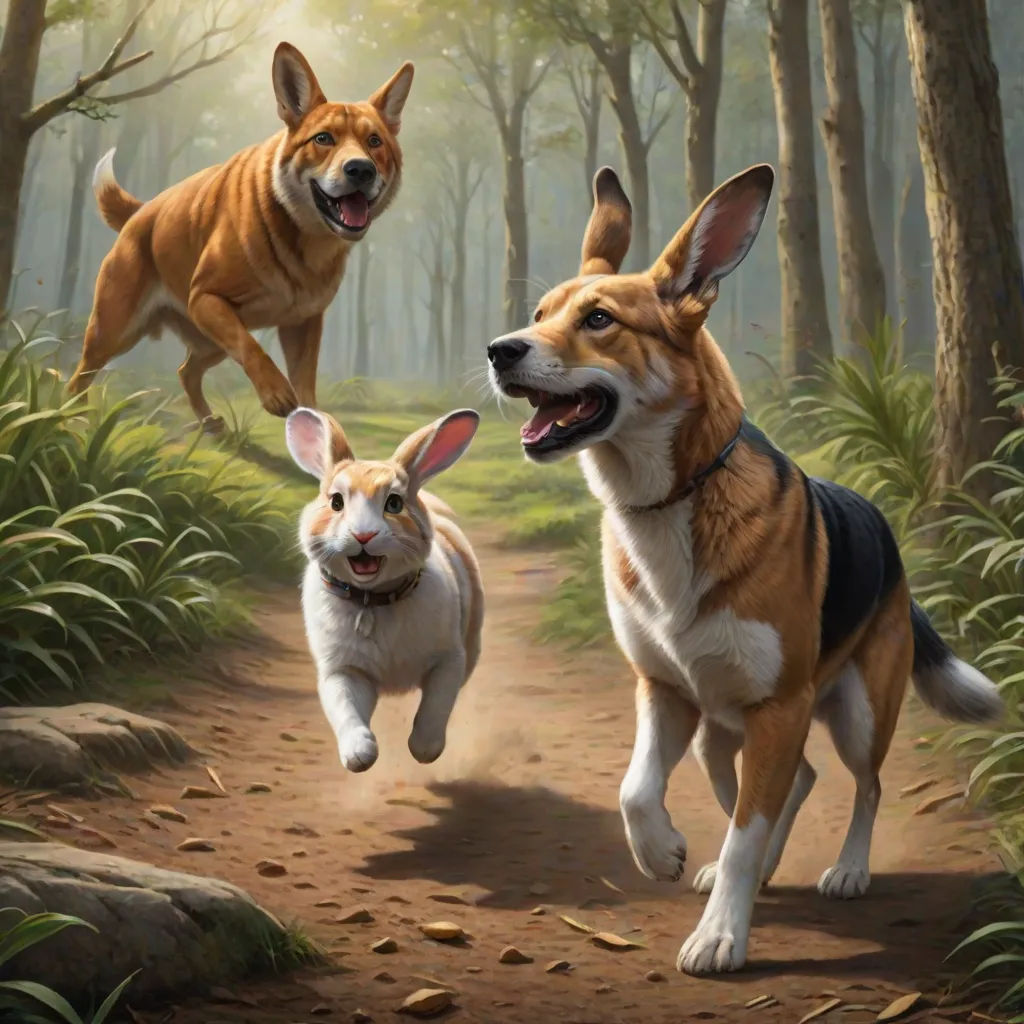 The Boastful Dog and the Brave Rabbit | Story.com