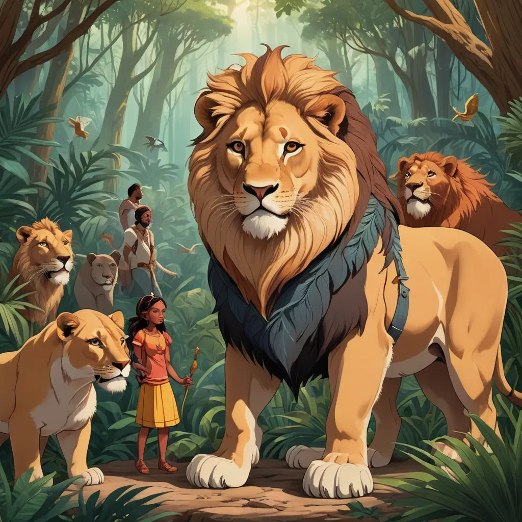 The Kind Lion | Story.com