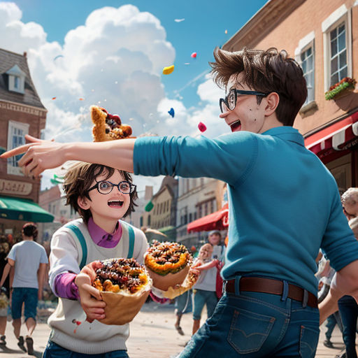 The Epic Food Fight | Story.com