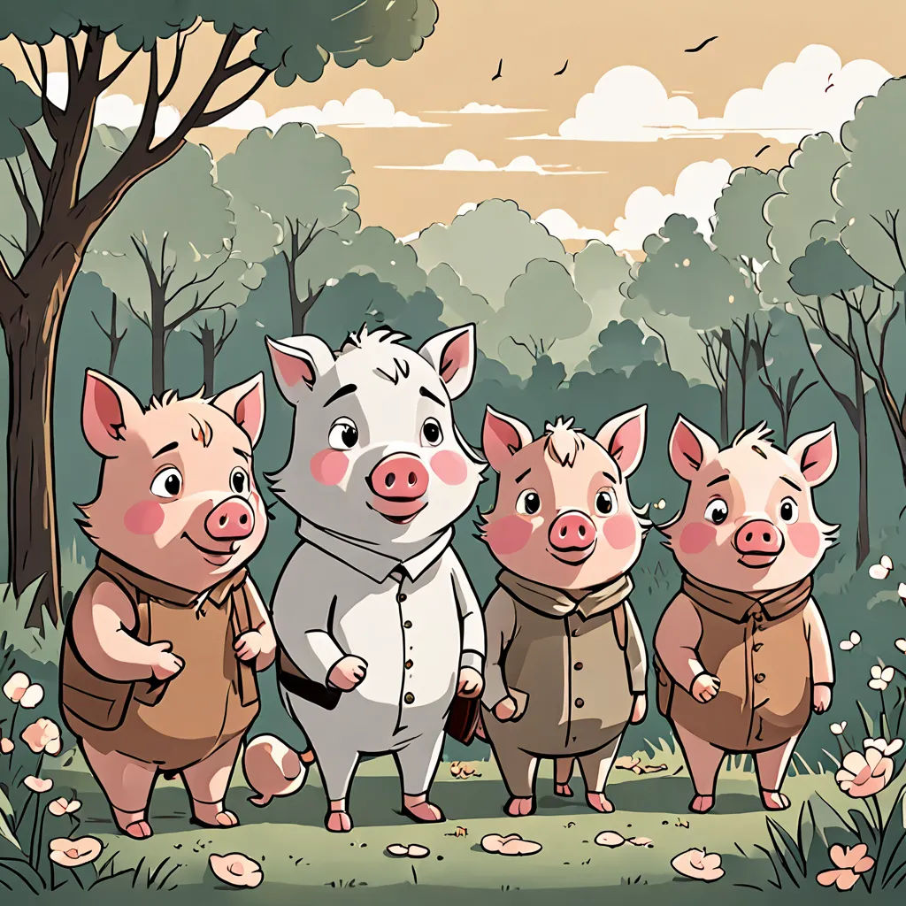 The Harmony Song: Reconciliation of the Three Little Pigs and the Big ...