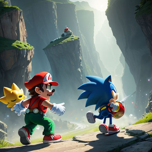 Link Vs Mario Vs Sonic