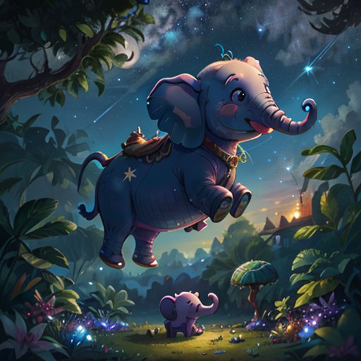 The Flying Elephant and the Friends from the Stars | Story.com