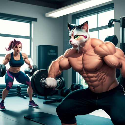 Meowskulls' Muscle Challenge | Story.com