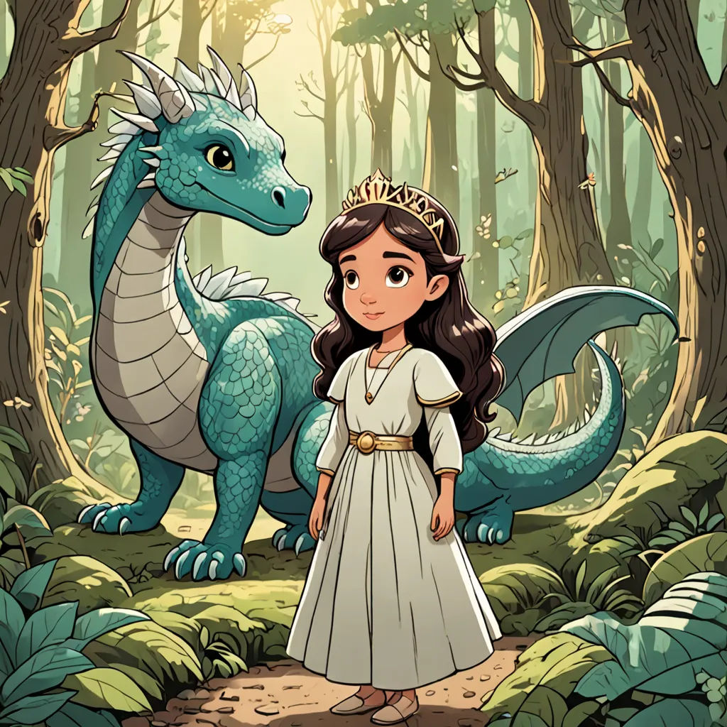 La Princesse Tasnime et le Dragon Bienveillant | Story.com