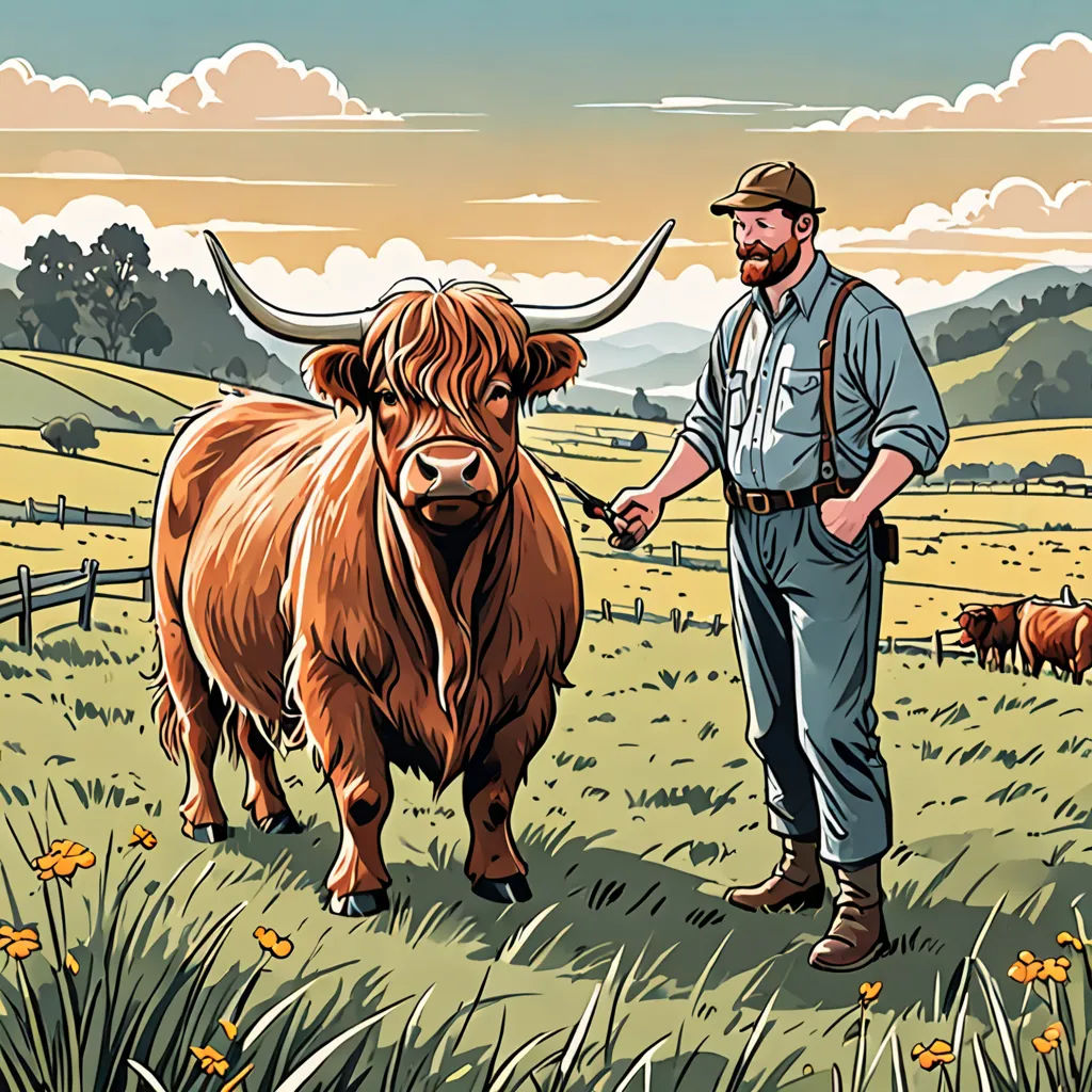 The Adventures of Farmer Joe and Clumsy Clyde the Highland Cow | Story.com