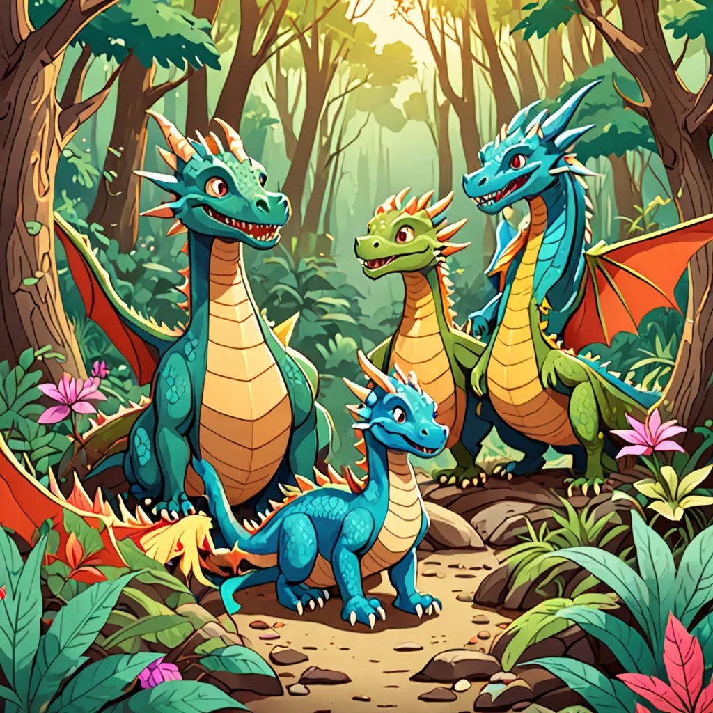 The Dragon Family's Enchanted Adventure | Story.com