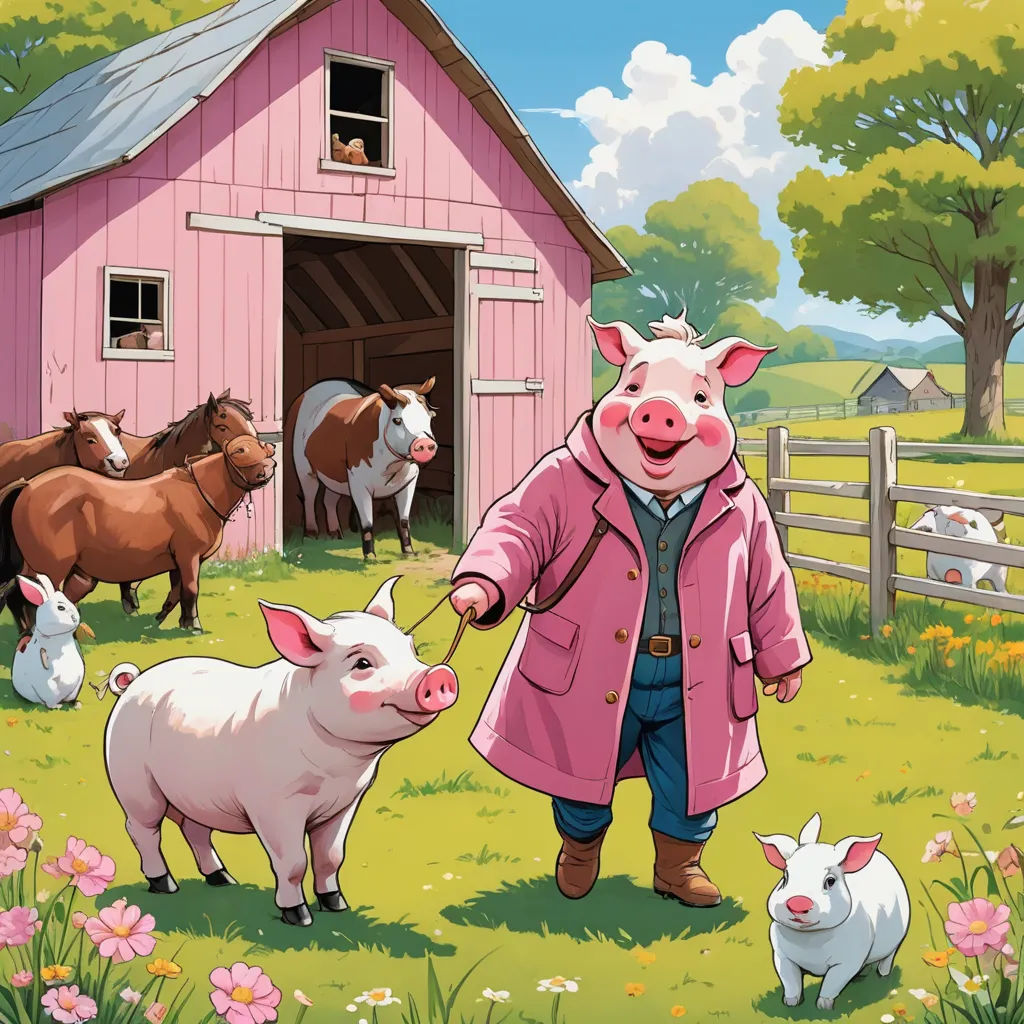 The Joyful Pig and His Farm Animal Friends | Story.com