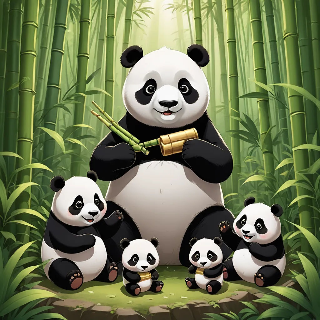 Panda Dad's New Gut | Story.com