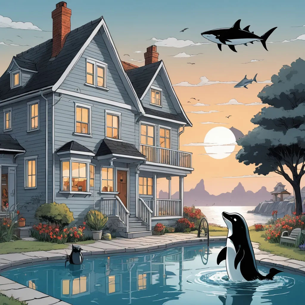 The Penguin and the Shark | Story.com