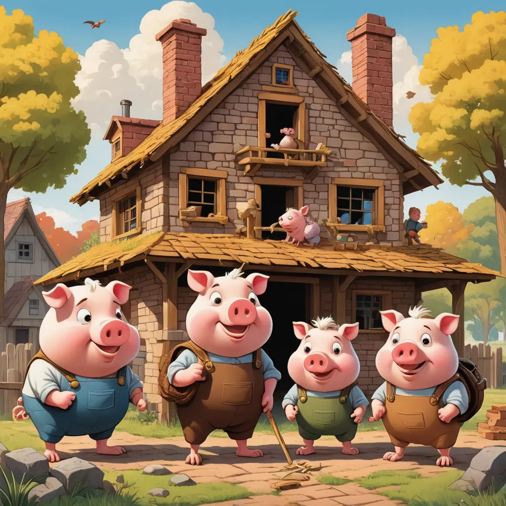 The Three Little Pigs | Story.com