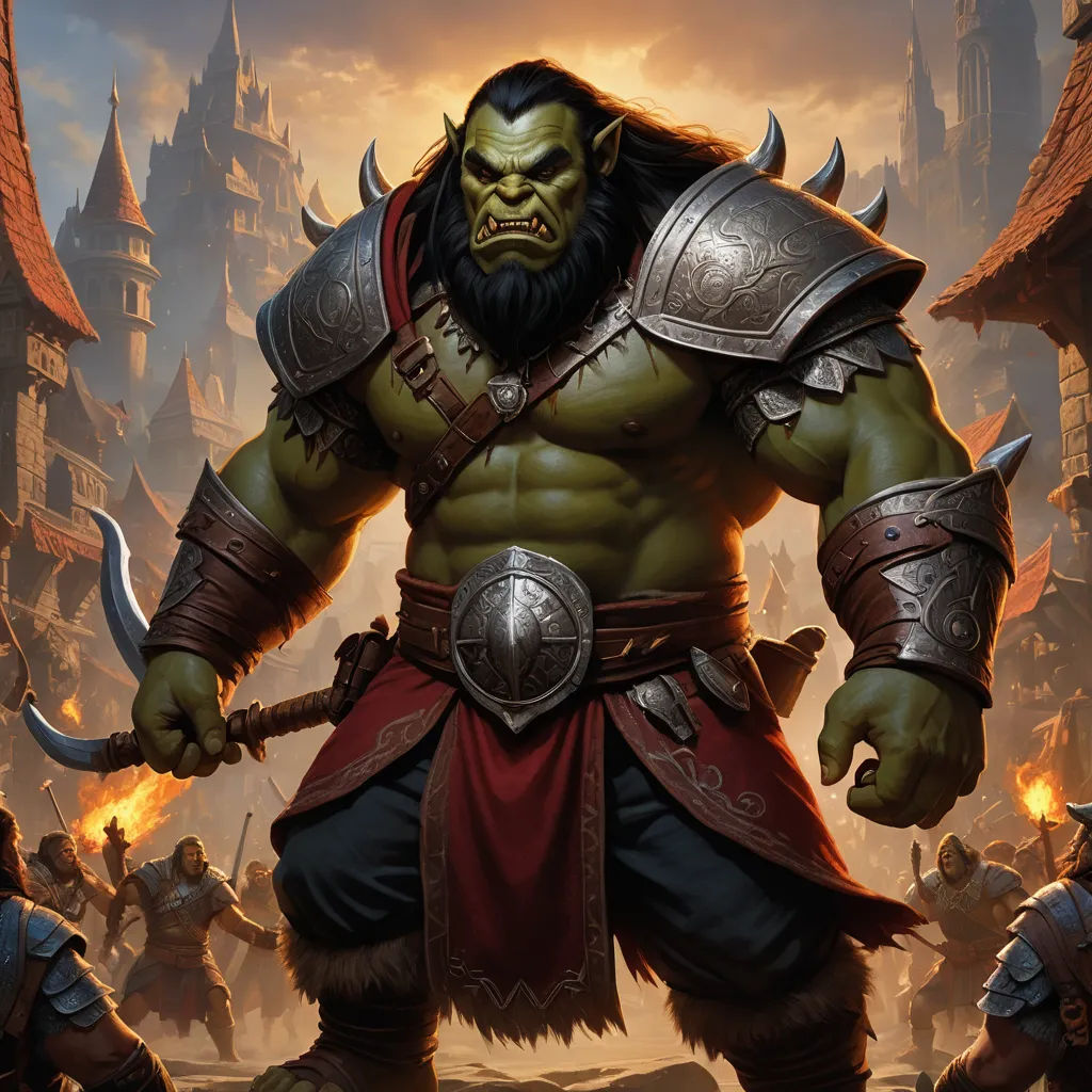 The War Gong Half-Orc | Story.com