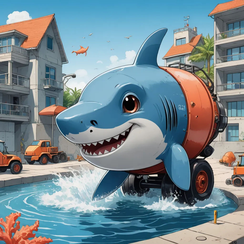 The Shark and the Concrete Mixer | Story.com