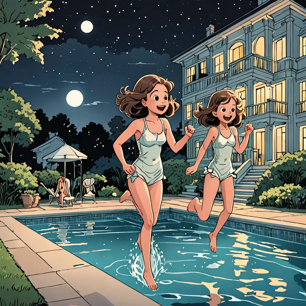 The Midnight Pool Jumpers | Story.com