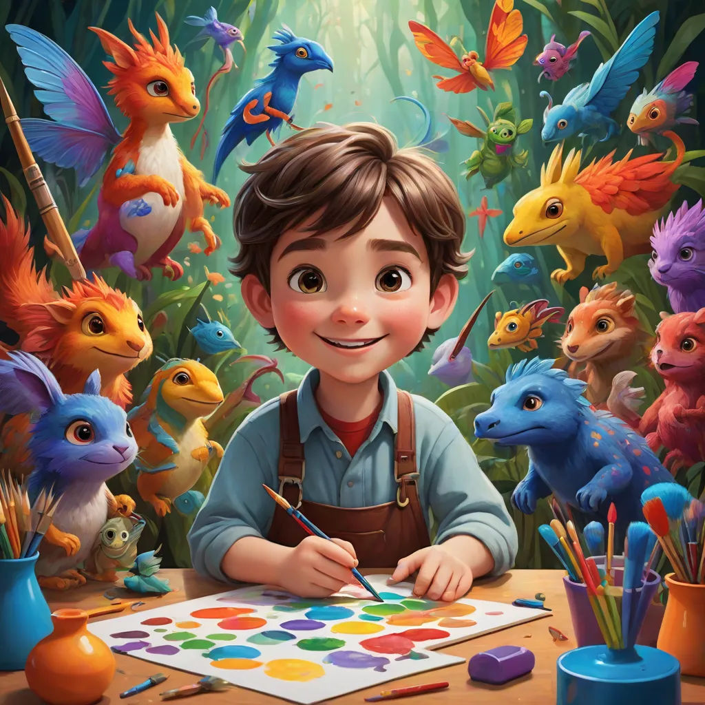 The Enchanted Brush | Story.com