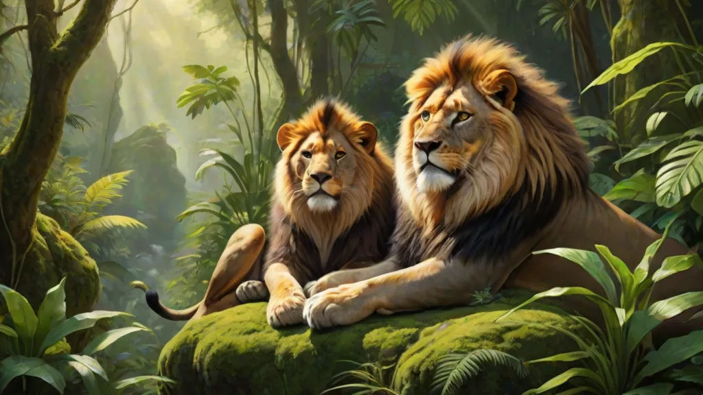 The Friendship of the Lion and the Monkey | Story.com
