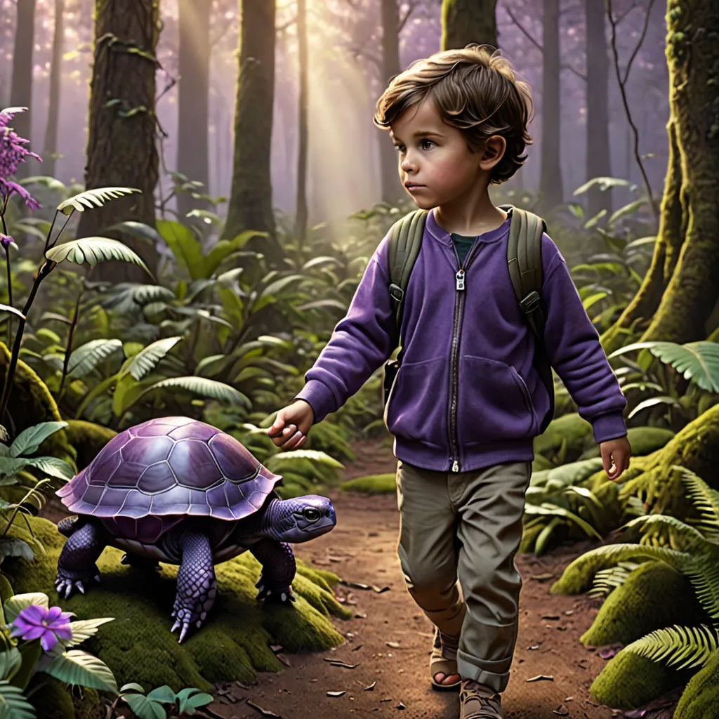 The Adventure of Tony and the Purple Turtle | Story.com