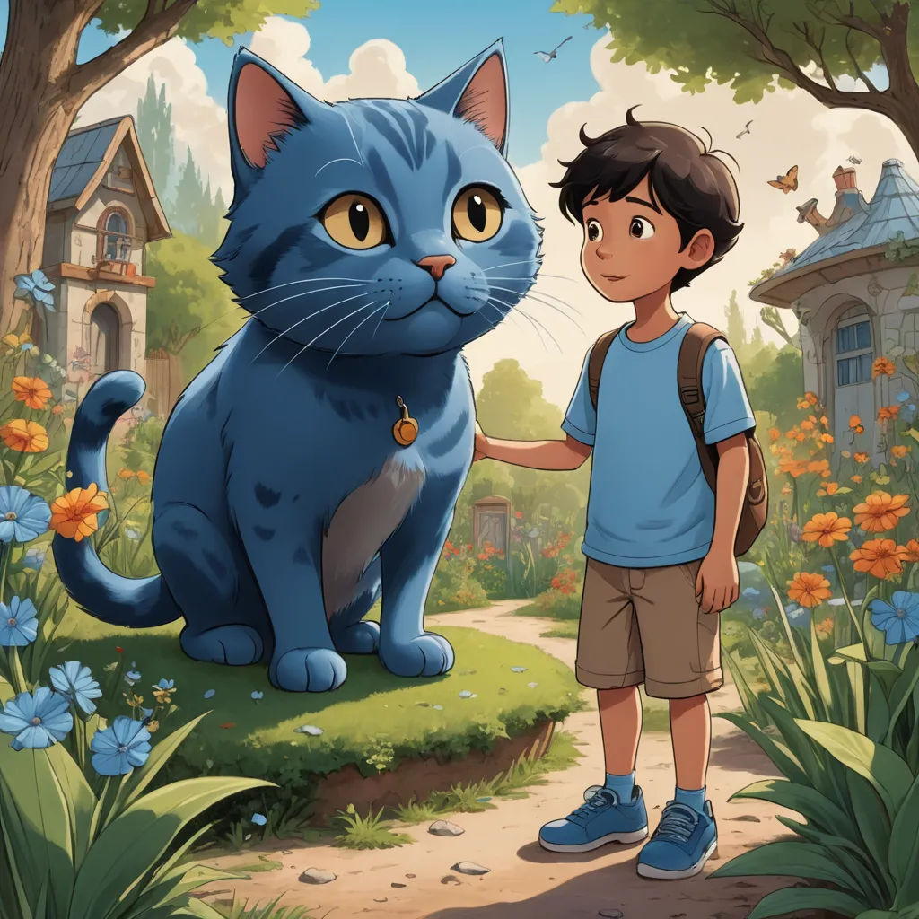 O Gato Azul | Story.com