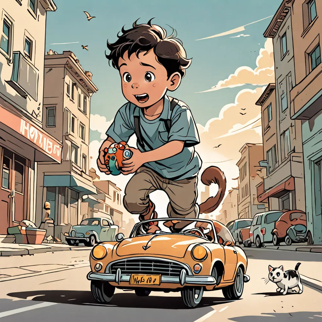 The Adventures of Mike and the Red Car | Story.com