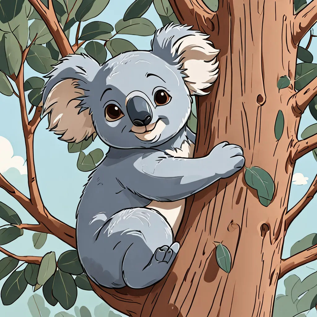 The Blue Koala's Ascent | Story.com