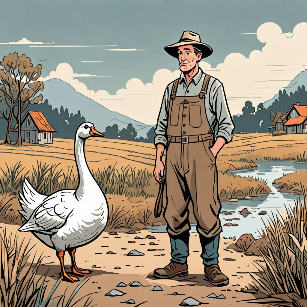 The Greedy Farmer and the Magical Goose | Story.com