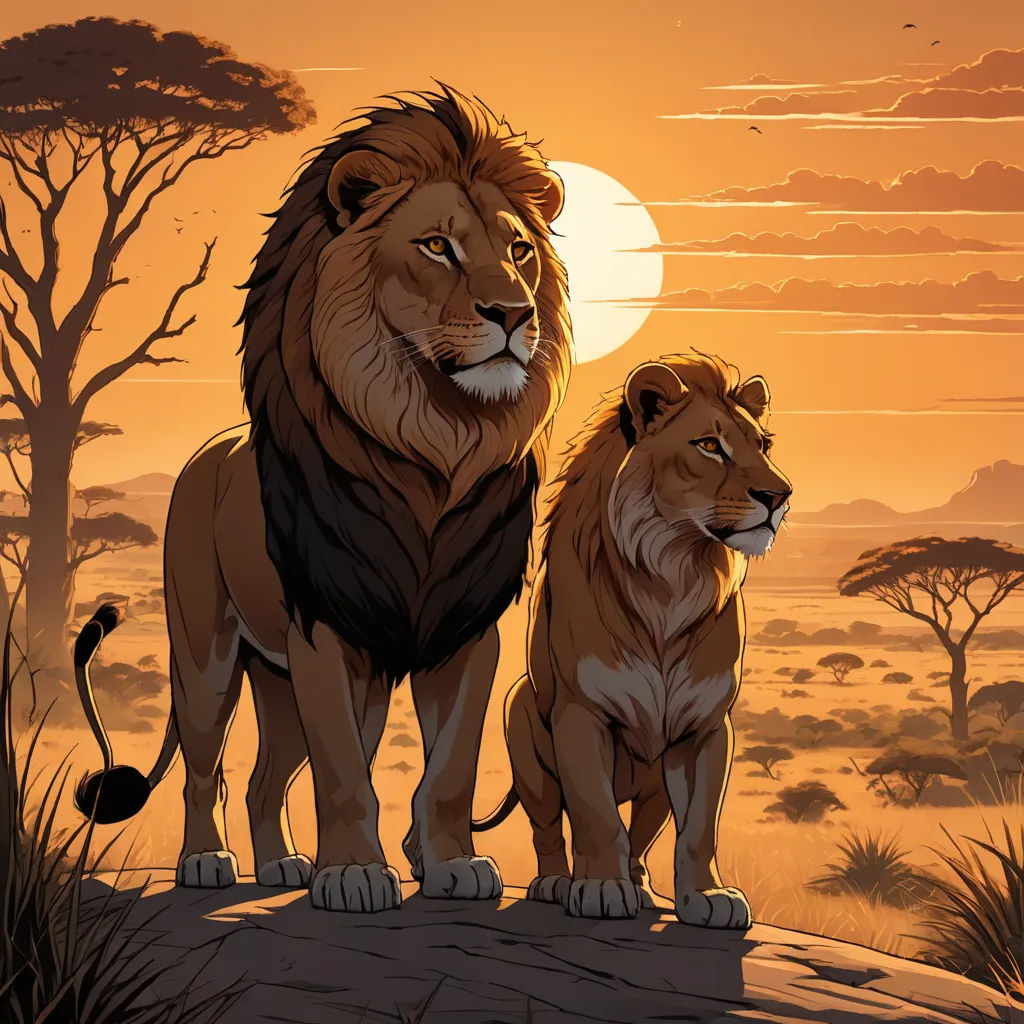 The Lion and the Lioness | Story.com